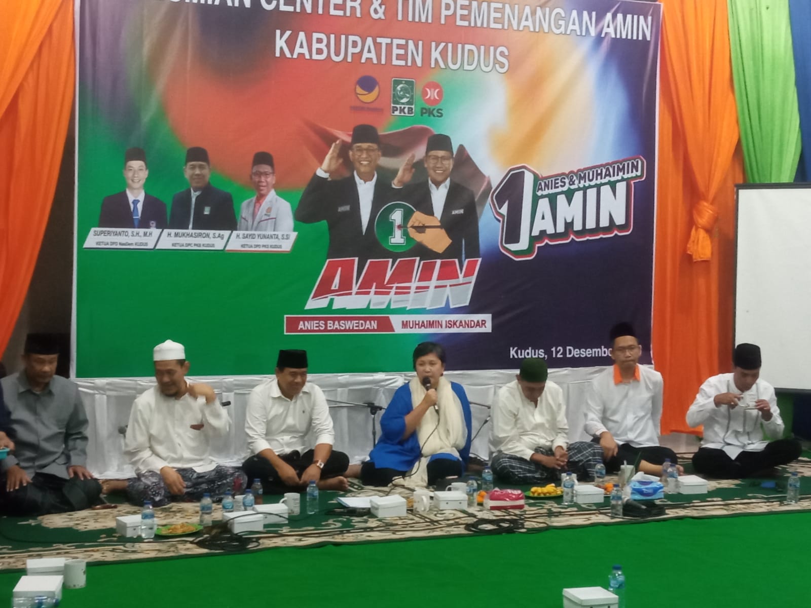 Relawan AMIN di Kudus Harus All Out